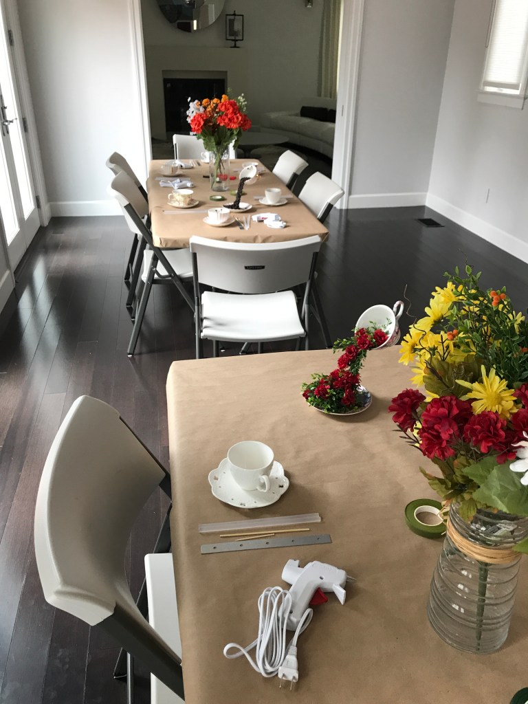 Floating Tea Cups Craft Party (DIY) – Maker Mom